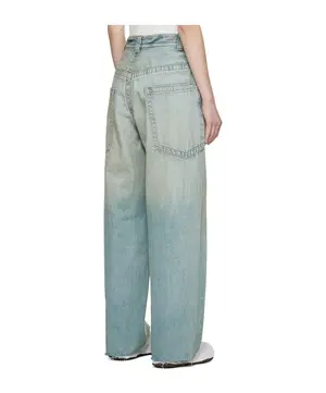 Mihara Yasuhiro Wide-leg Belt Loop Jeans