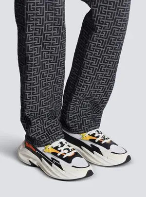 Balmain Run-row" Lace-up Sneakers