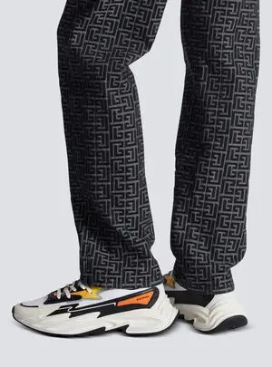 Balmain Run-row" Lace-up Sneakers