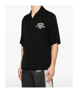 Amiri Short Sleeve Buttoned Shirt