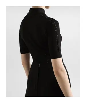 Dolce & Gabbana Fine-knit Polo Top