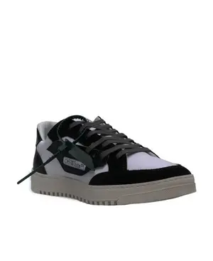Off-White Panelled Low-top Sneakers - Gray