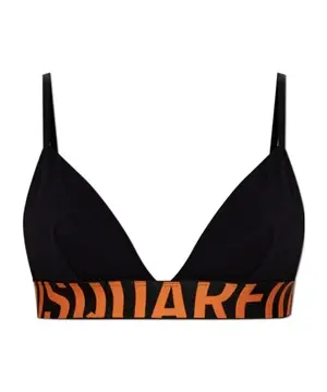 Dsquared2 Logo Bra - Black