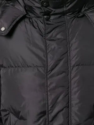 MSGM Logo Printed Padded Down Jacket