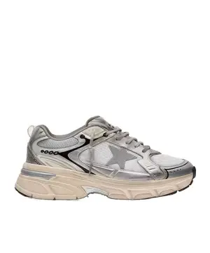 GOLDEN GOOSE Golden Goose Deluxe Brand Lightstar Lace-Up Sneakers Grey