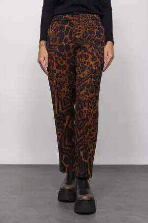Dries Van Noten Printed Casual Trousers