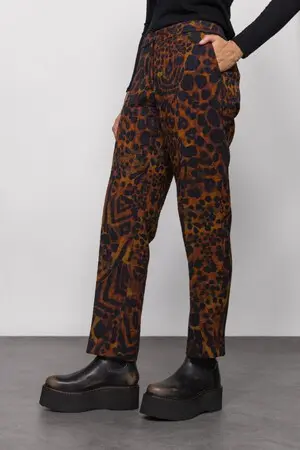 Dries Van Noten Printed Casual Trousers