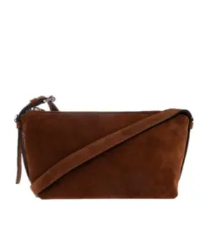 Moschino Embossed Zipped Shoulder Bag
