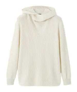 Loro Piana Ribbed Hooded Sweater
