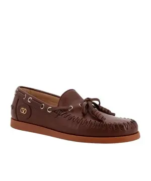 Valentino Garavani Vlogo Signature Slip-on Flat