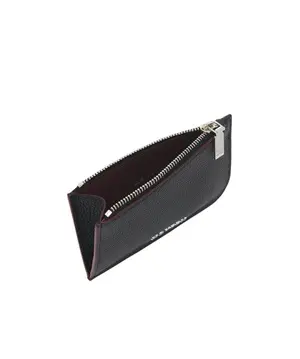 Alexander McQueen Logo Plaque Zipped Card Holders