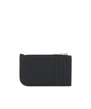 Alexander McQueen Logo Plaque Zipped Card Holders