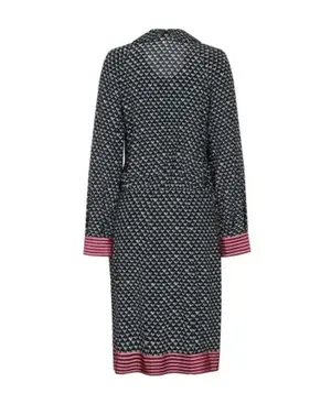 Emporio Armani Printed Collared Shirt Dress