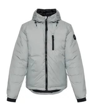 Canada Goose Lodge Hoodie Black Label Grey