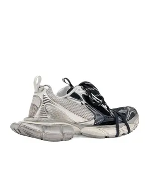 Balenciaga 3xl Mesh Panel Sneakers - White
