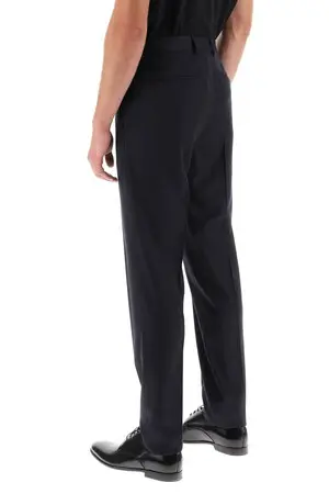 LANVIN Pressed Crease Tailored Trousers