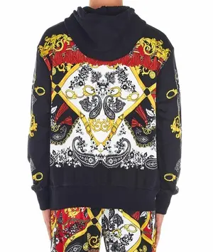 Versace Baroque Print Hoodie