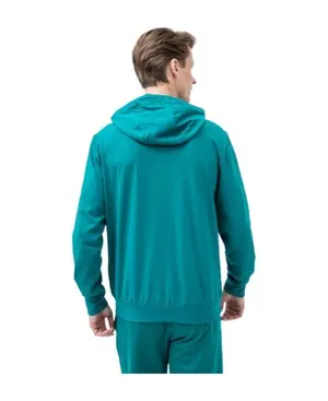 EA7 Hooded Zip Jacket With Logo Detail
