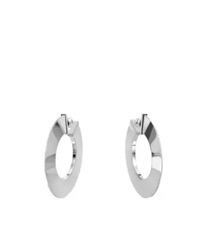 Alaïa Disc-shaped Hoop Earrings