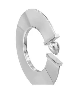 Alaïa Disc-shaped Hoop Earrings