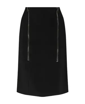 TOM FORD Midi Pencil Skirt With Zipper Detail