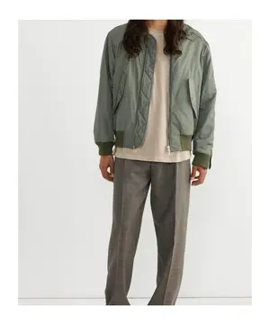 Dries Van Noten Long Sleeve Bomber Jacket - No