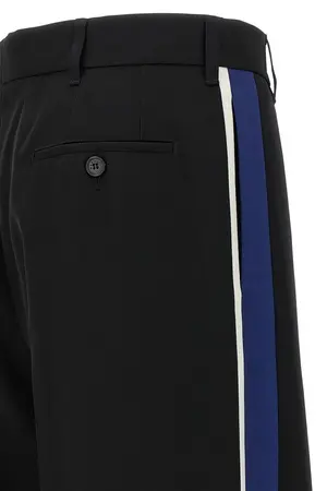 Marni Wool Trousers With Bicolour Side Bands