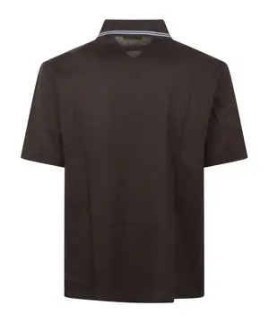 Herno Short Sleeve Polo Shirt - Black