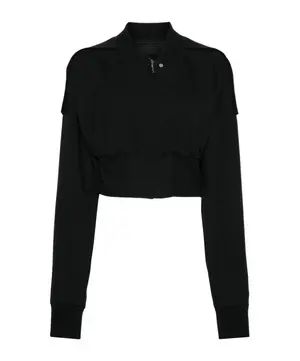 Rick Owens Flight Bomber Jacket - Black