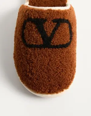 Valentino Garavani Vlogo Signature Slip-on Slides