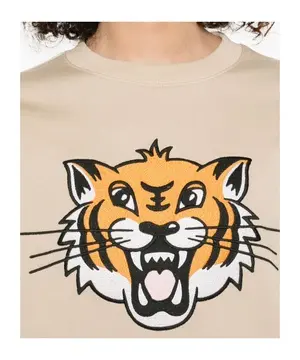 Kenzo Happy Tiger Embroidered Sweatshirt