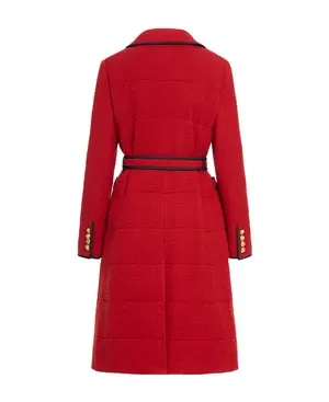Gucci Double Breasted Belted Waist Coat