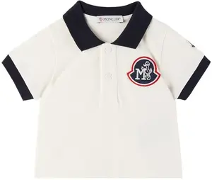 Moncler Monogram Patch Polo Shirt