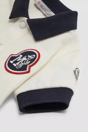 Moncler Monogram Patch Polo Shirt