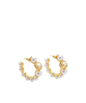 FENDI Gold-colored Metal Earrings