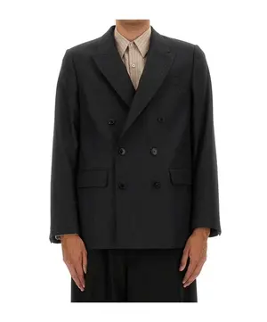 Dries Van Noten Buforden Double-breasted Blazer - Black