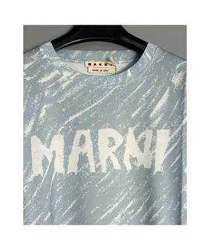 Marni Long Sleeve Printed T-shirt