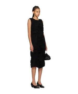 Comme Des Garçons Pulled Round Neck Dress