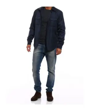Aspesi Shirt-inspired Nylon Jacket - Black