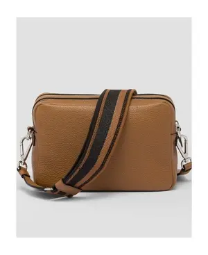 Prada Leather Bag With Shoulder Strap - Brown