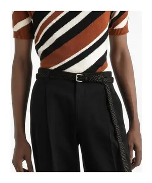 Dolce & Gabbana Interwoven Buckle Belt