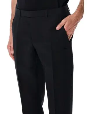 Dior Tailored Pleated Detail Track Pants