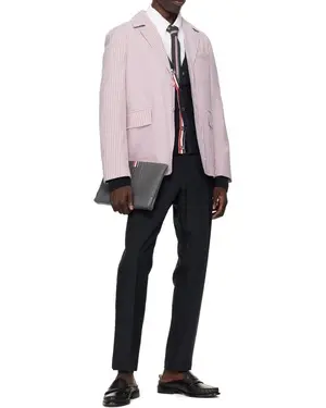 Thom Browne Mid-waisted Skinny Trousers