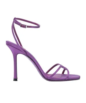 JIMMY CHOO Leo 100 Wrap Sandals - Purple