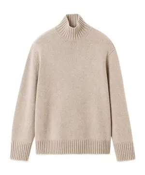 LORO PIANA Loro Piana Parksville Ribbed Turtleneck