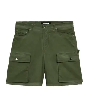 BARROW Bermuda Cargo Shorts - Military Green