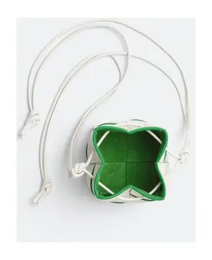Bottega Veneta Logo Bucket Shoulder Bag