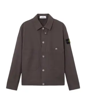 Stone Island Logo Patch Coach Jacket