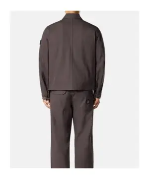 Stone Island Logo Patch Coach Jacket