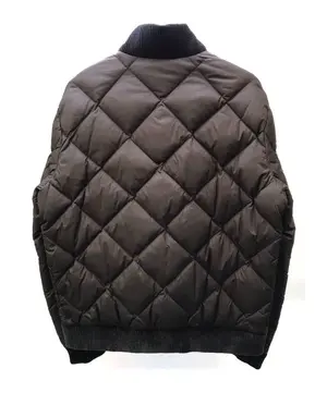 Emporio Armani Quilted High-neck Down Jacket